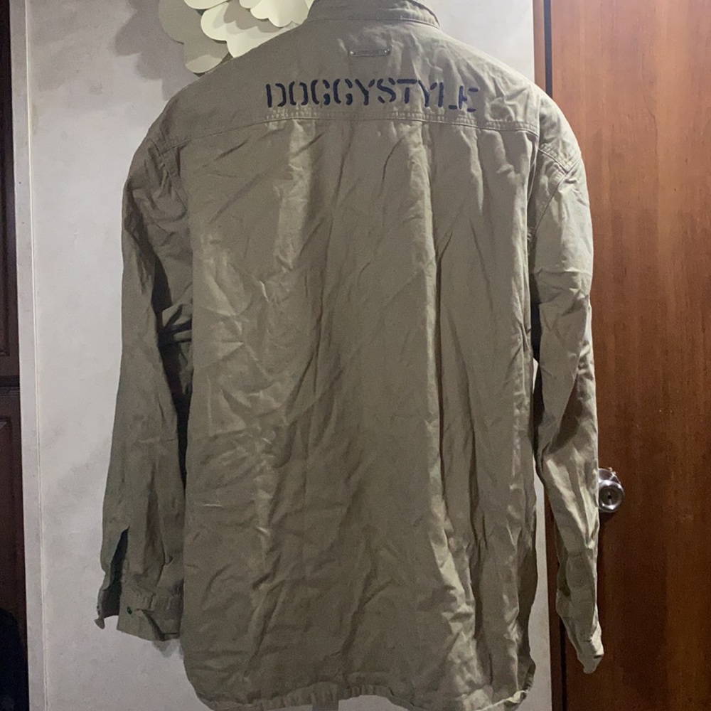 Vintage Snoop Dogg Doggy Style Jacket Khaki (Dar) - Gem